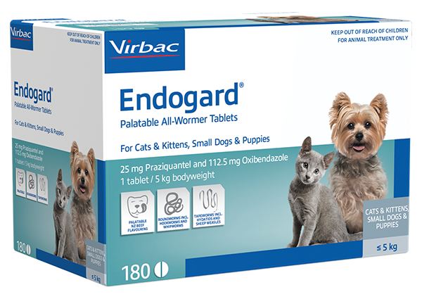 Endogard Cat and Small Dog Cards - 4 pack – Pet PA NZ