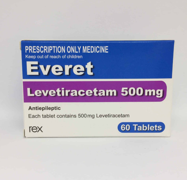 Everet (Levetiracetam) 500mg (60 Tablets) Prescription Required – Pet PA NZ
