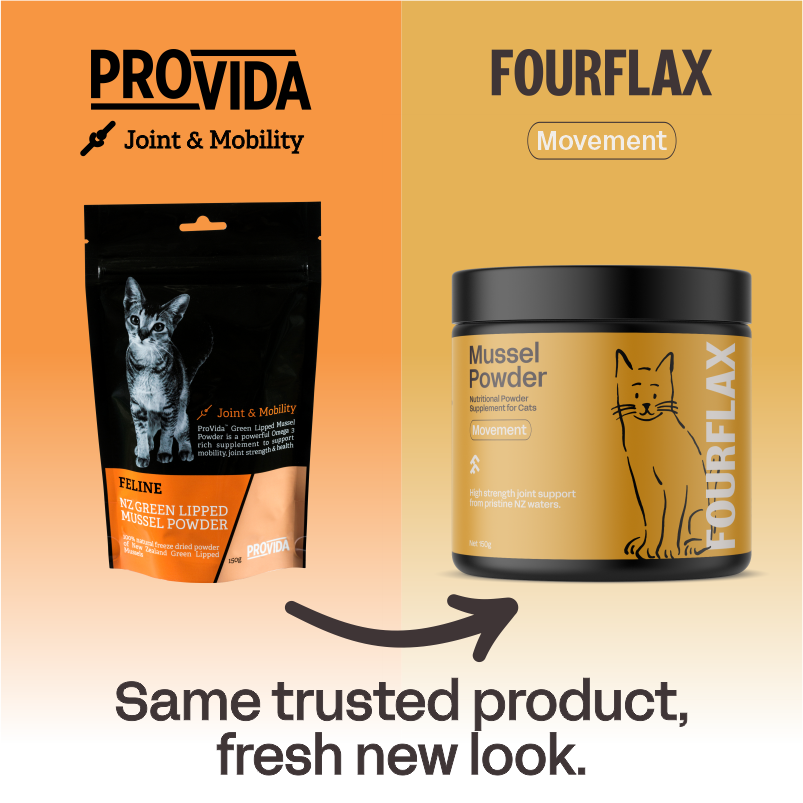 ProVida (Fourflax) Feline Mussel Powder 150g – Pet PA NZ