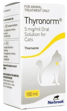 Thyronorm 5mg/mL Oral Solution for Cats – Pet PA NZ