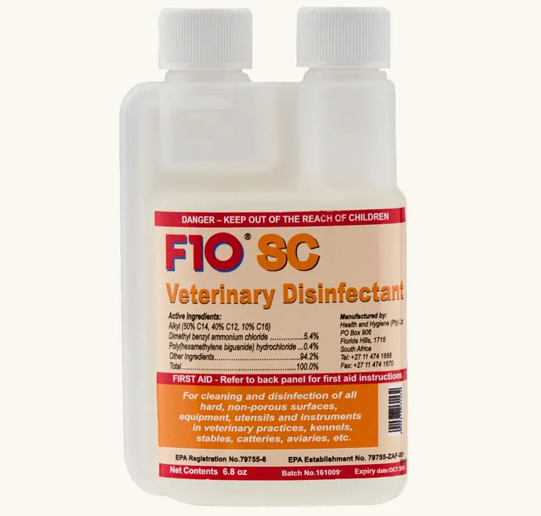 Dechra F10SC Veterinary Disinfectant - Pet-Safe Cleaning – Pet PA NZ