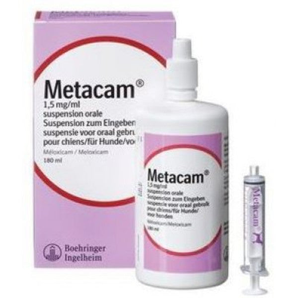 Metacam (Meloxicam) Dog 1.5mg/mL (180ml Bottle) Prescription Required ...