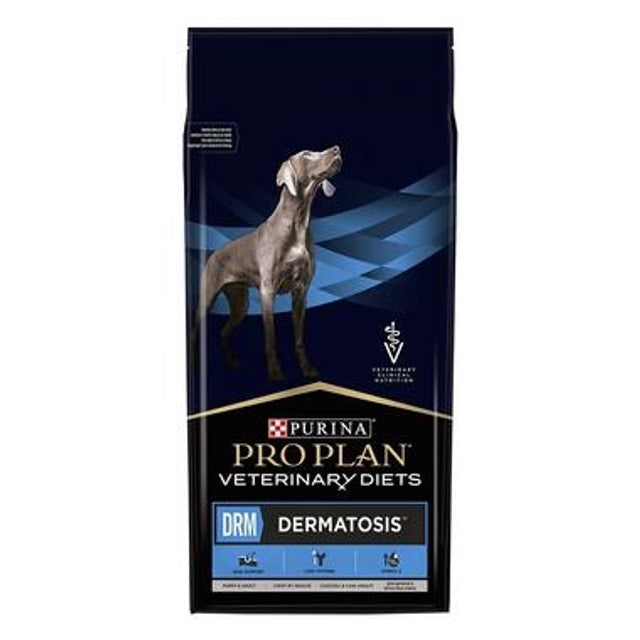 Pro Plan Veterinary Diets Canine DRM Dermatosis Dry Dog Food – Pet PA NZ