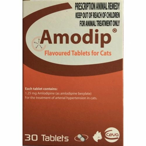 Amodip (Amlodipine) 1.25mg (30 Tablets) Prescription Required – Pet PA NZ